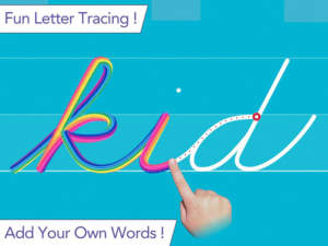 Cursive Writing Wizard for iPad, iPhone and Android – L'Escapadou